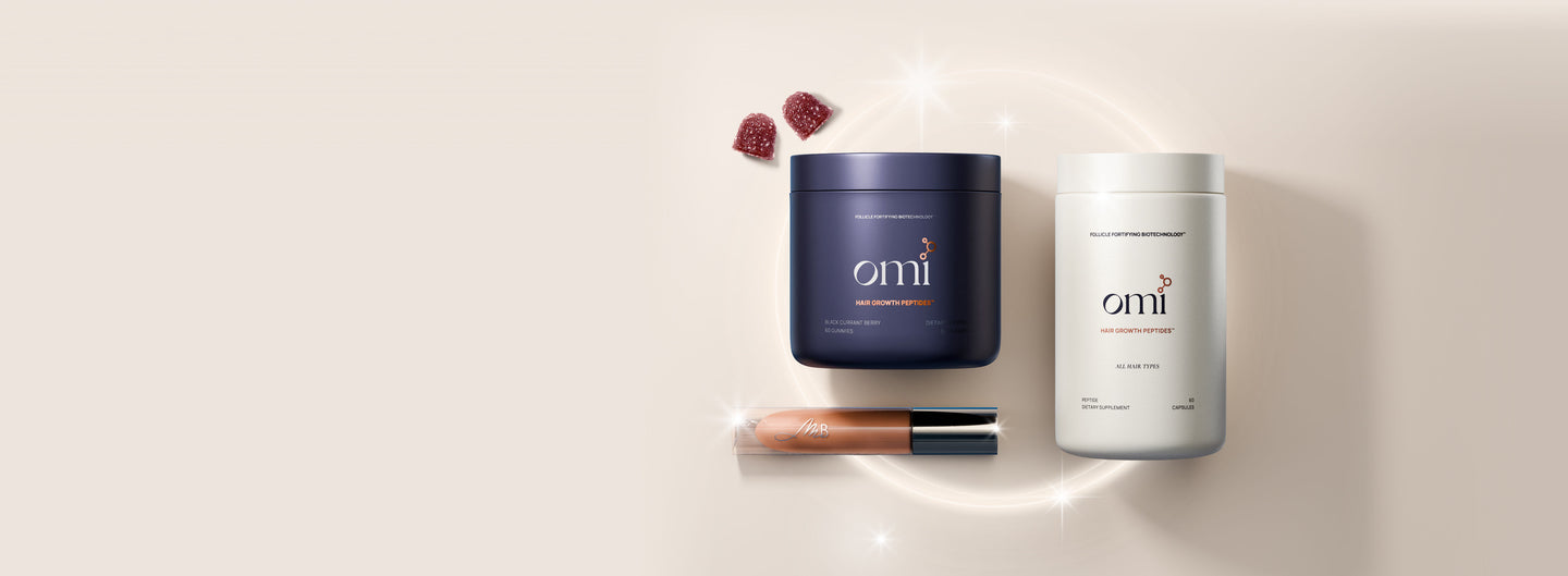 OMI Wellbeauty | Hair Growth Peptides | Naomi Whittel