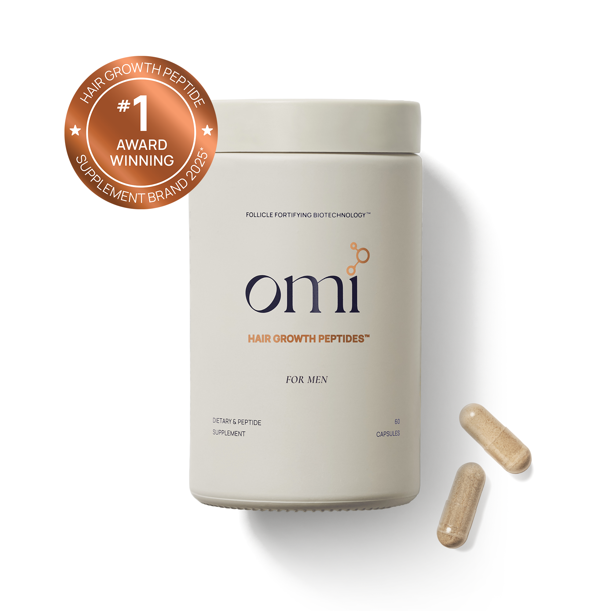 Men’s Hair Growth Peptides | Hair Growth Supplement for Men | OMI ...